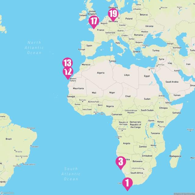 Queen Victoria - April 12th, 2024 - Cruise Map & Port Info