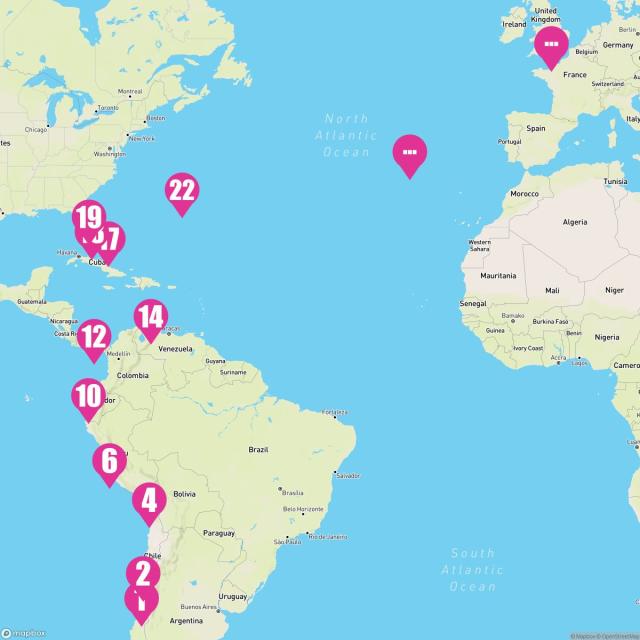 Queen Victoria - February 25th, 2025 - Cruise Map & Port Info