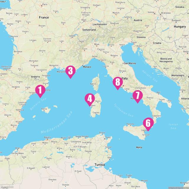 Queen Victoria - June 16th, 2025 - Cruise Map & Port Info