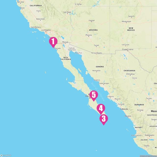 MS Zaandam - April 12th, 2025 - Cruise Map & Port Info