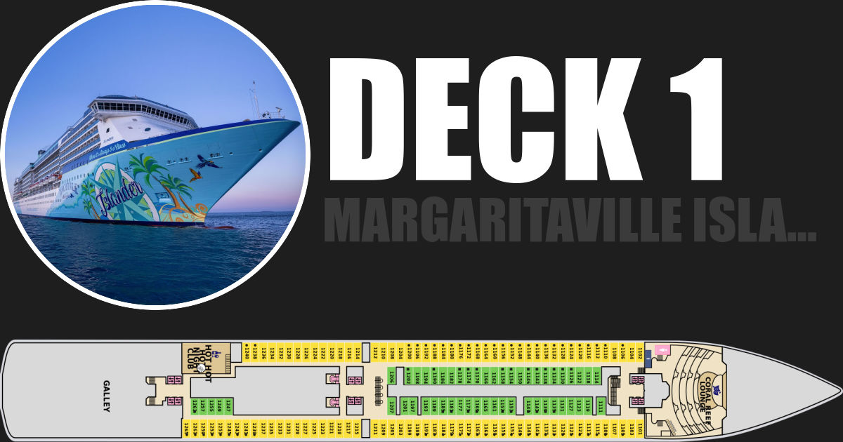 Margaritaville Islander Cruise Ship Deck Plans (2026) | Gangwaze
