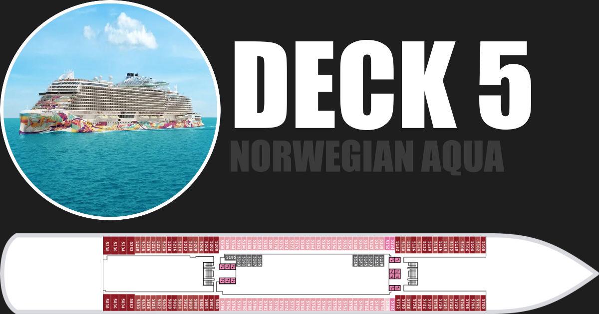Norwegian Aqua - Deck Plans [Decks 5 - 20]