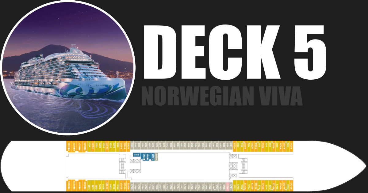 Norwegian Viva - Deck Plans [Decks 5 - 20]
