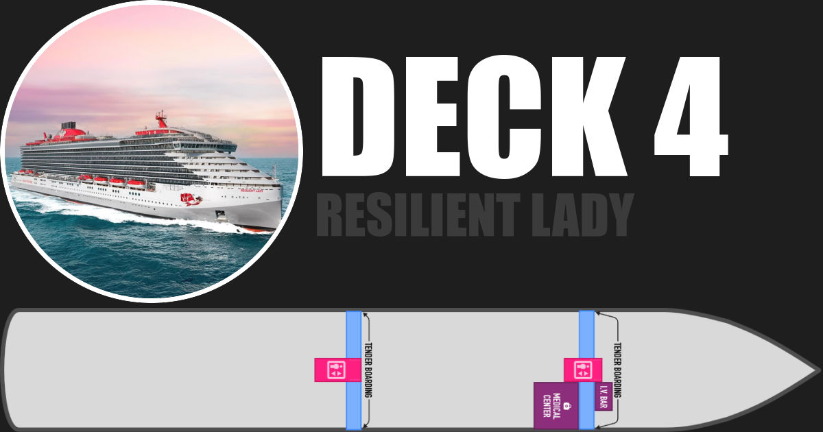 Resilient Lady Cruise Ship Deck Plans (2026) | Gangwaze