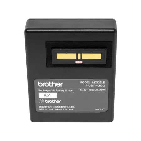 Li-ion Rechargeable Battery (for use with PTP900W, PTP950NW, TD2120N, TD2130N & TD2130NHC ...