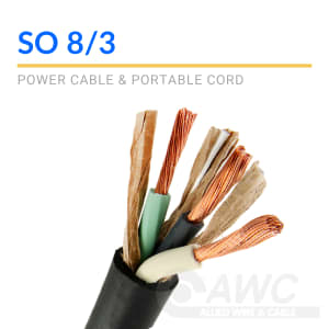 8/3 SO Cord | Allied Wire & Cable