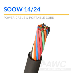 SOOW 14/24 SOOW Portable Service Cord | Allied Wire & Cable