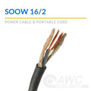 SOOW 16/2 Portable Service Cord | Allied Wire & Cable