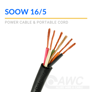 SOOW 16/5 SOOW Portable Service Cord | Allied Wire & Cable