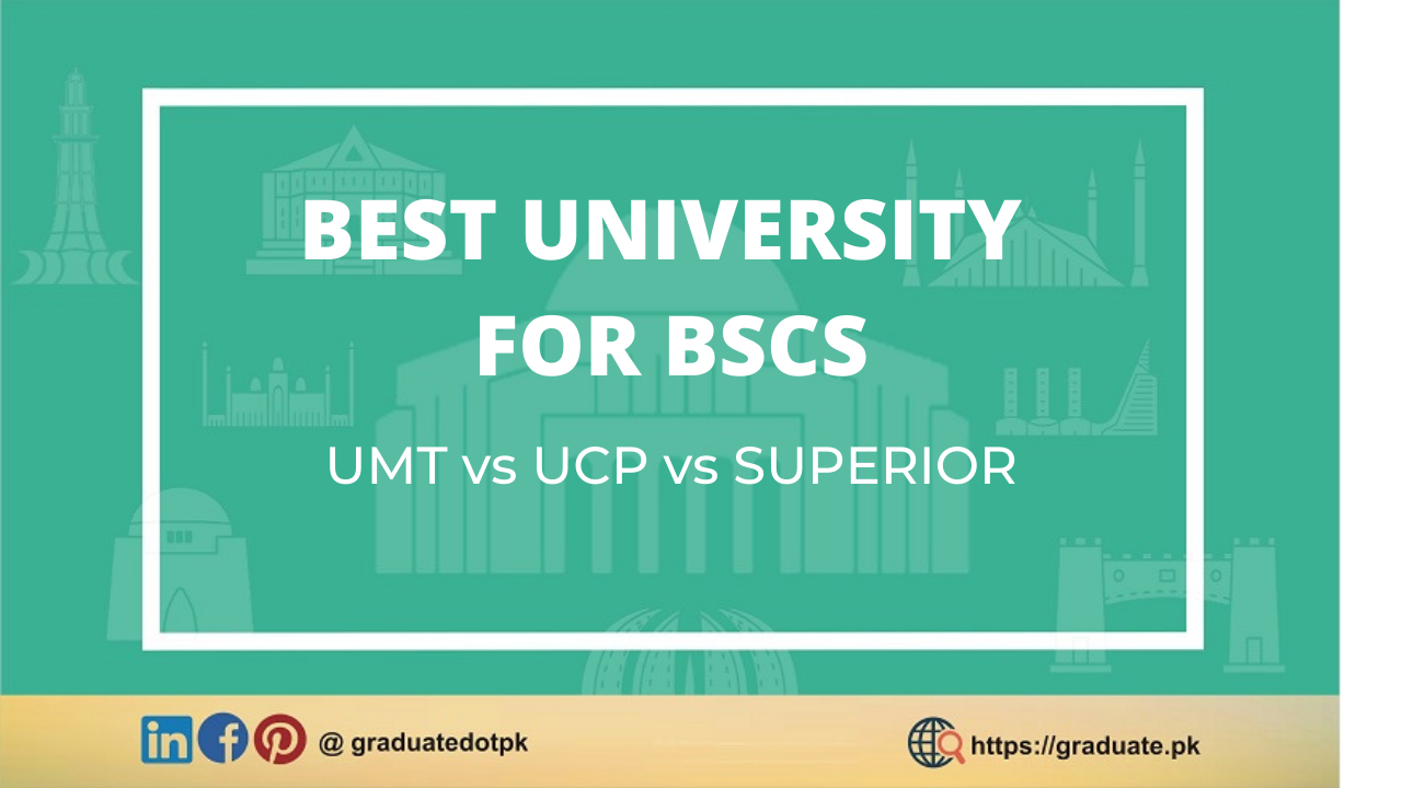 Best University in Lahore for BSCS 2025 - Graduate