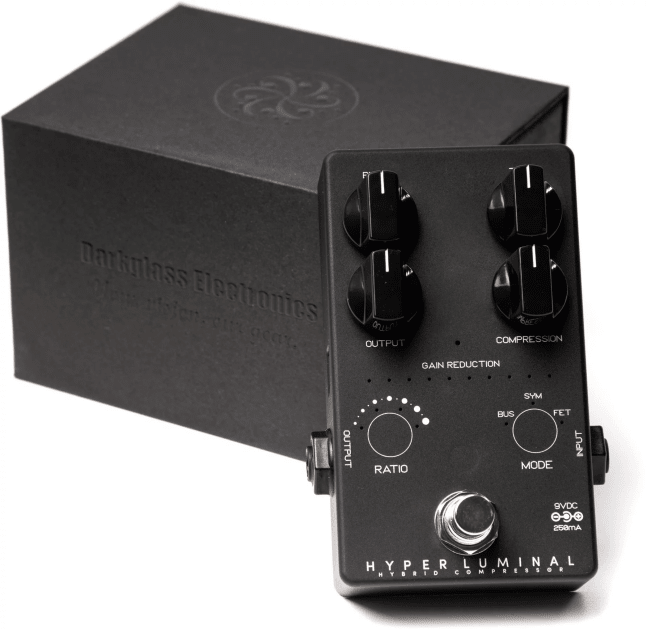 Darkglass Hyper Luminal Compressor Limited Edition Black | GearTree
