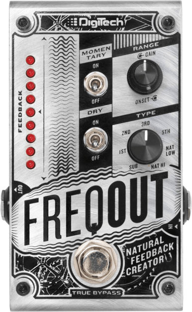 DigiTech Digitech FreqOut Natural Feedback Creator Effects Pedal | GearTree