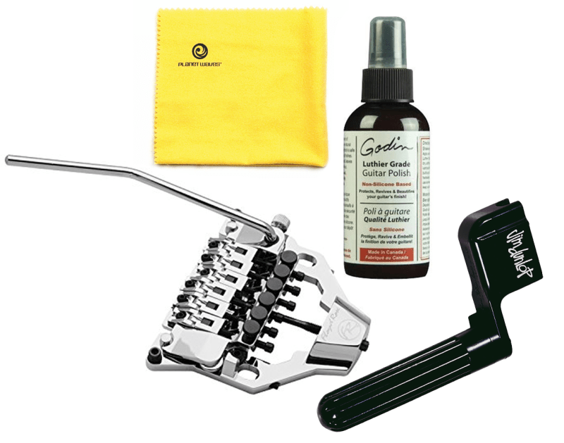 Floyd Rose FRX Surface-Mount Tremolo Bridge Kit Bundle | GearTree