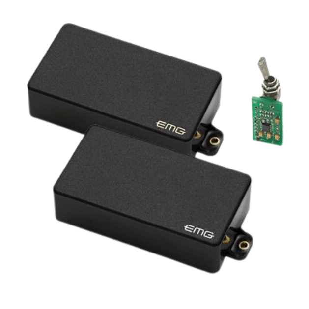 EMG Kerry King Signature Active Humbucker Pickup Set, Black | GearTree