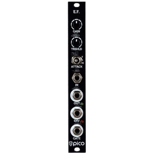 Erica Synths Pico EF Envelope Follower Eurorack Synth Module | GearTree