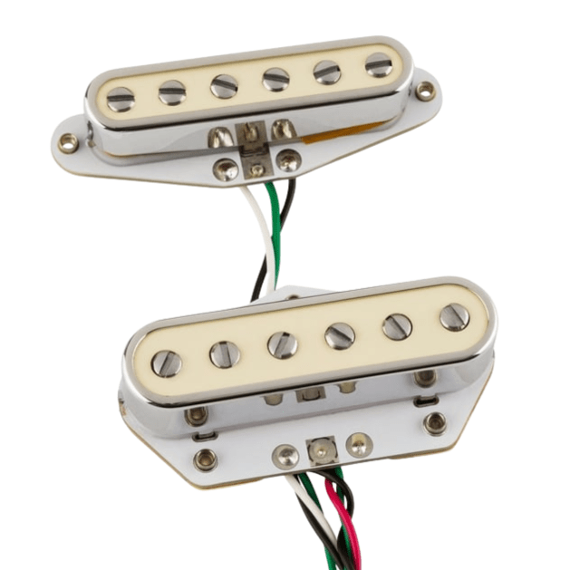 Fender Cobalt Chrome Telecaster Single Coil Neck Pickup Set, Chrome ...