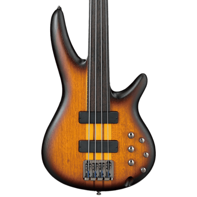 Ibanez SRF700 Bass Workshop Fretless 4-String Bass Guitar, Bound Panga ...