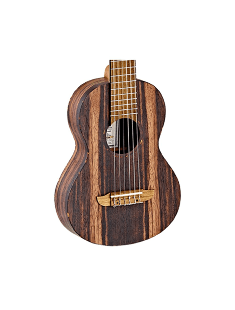 Ortega RGL5EB Striped Ebony 6-String Guitalele | GearTree