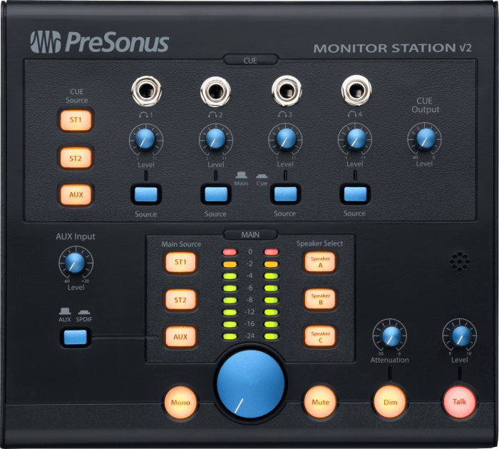 PreSonus Monitor Station V2 Monitoring Controller | GearTree