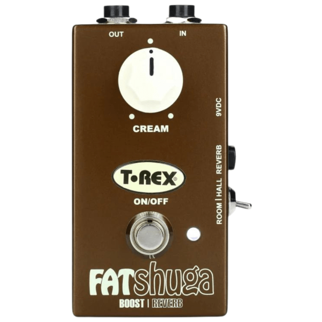 T-Rex Fat Shuga Reverb/Boost Effects Pedal | GearTree