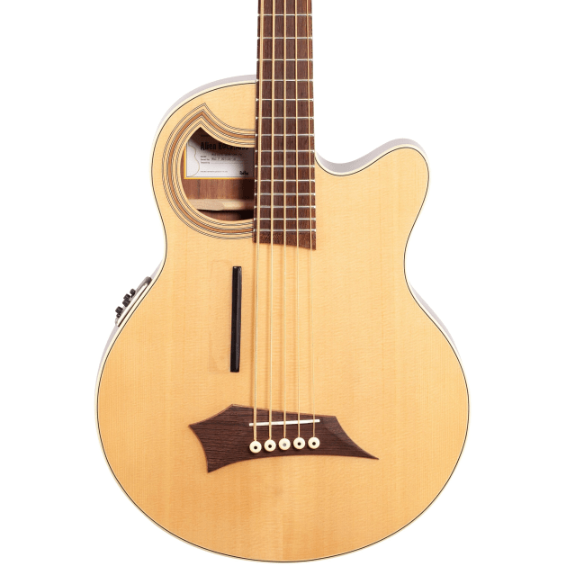 Warwick RockBass Alien Deluxe Hybrid Thinline 5-String Acoustic ...