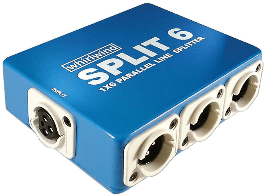 Whirlwind SPLIT6 Line Level Parallel Splitter | GearTree
