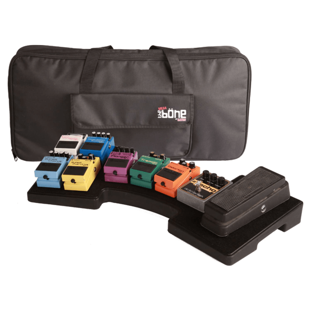 Gator G-MEGA-BONE Pedalboard, 28.5\" x 11\" w/ Softcase | GearTree