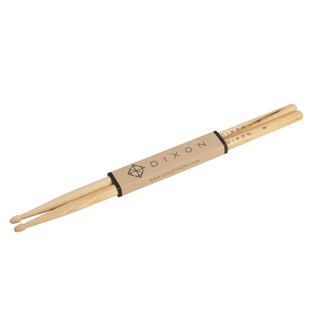 Dixon Hickory 5A Drumsticks, Wood Tip | GearTree