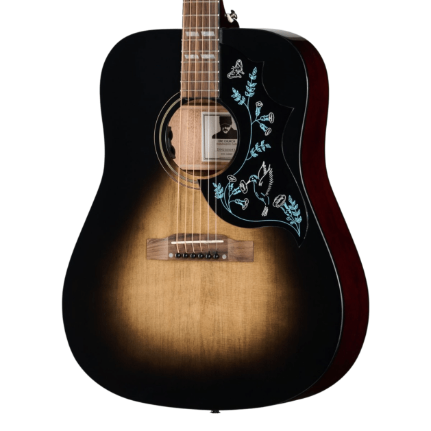 Epiphone Eric Church Signature Hummingbird Dark Studio Dreadnought ...