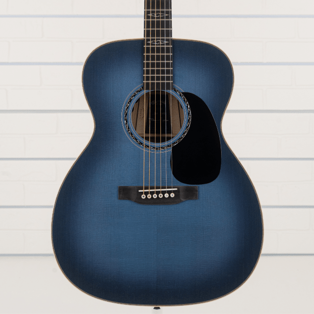 Martin CEO-11 Grand Concert Acoustic Guitar, Solid Spruce Top, Blue ...