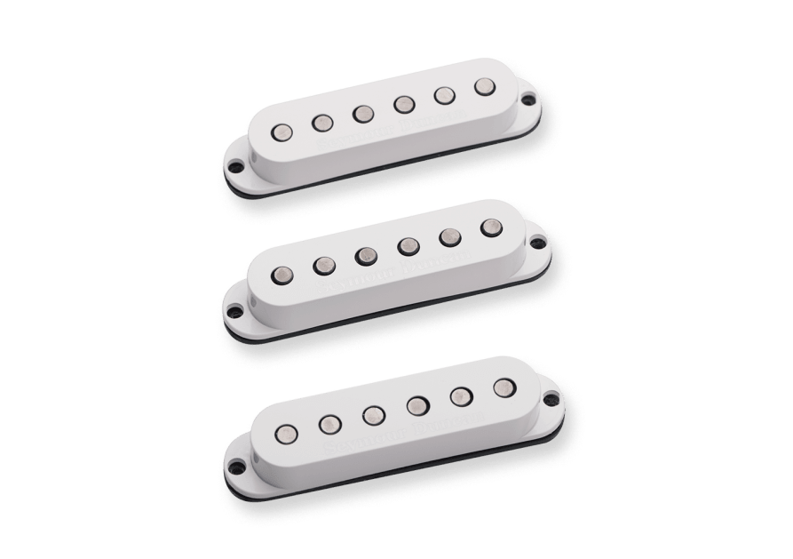 Seymour Duncan SSL-6 Custom Flat Stratocaster Single Coil Pickup Set ...