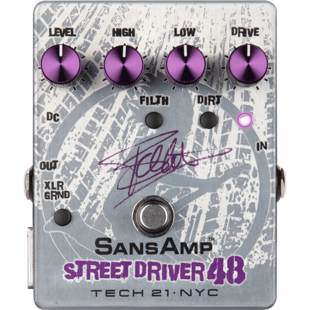 Tech 21 SansAmp Street Driver 48 Frank Bellow Signature Amp Simulator ...