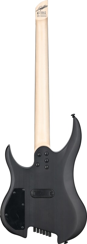 Legator G6FSS Ghost Headless Multi-Scale Electric Guitar, Ebony ...
