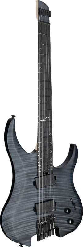 Legator G6FSS Ghost Headless Multi-Scale Electric Guitar, Ebony ...