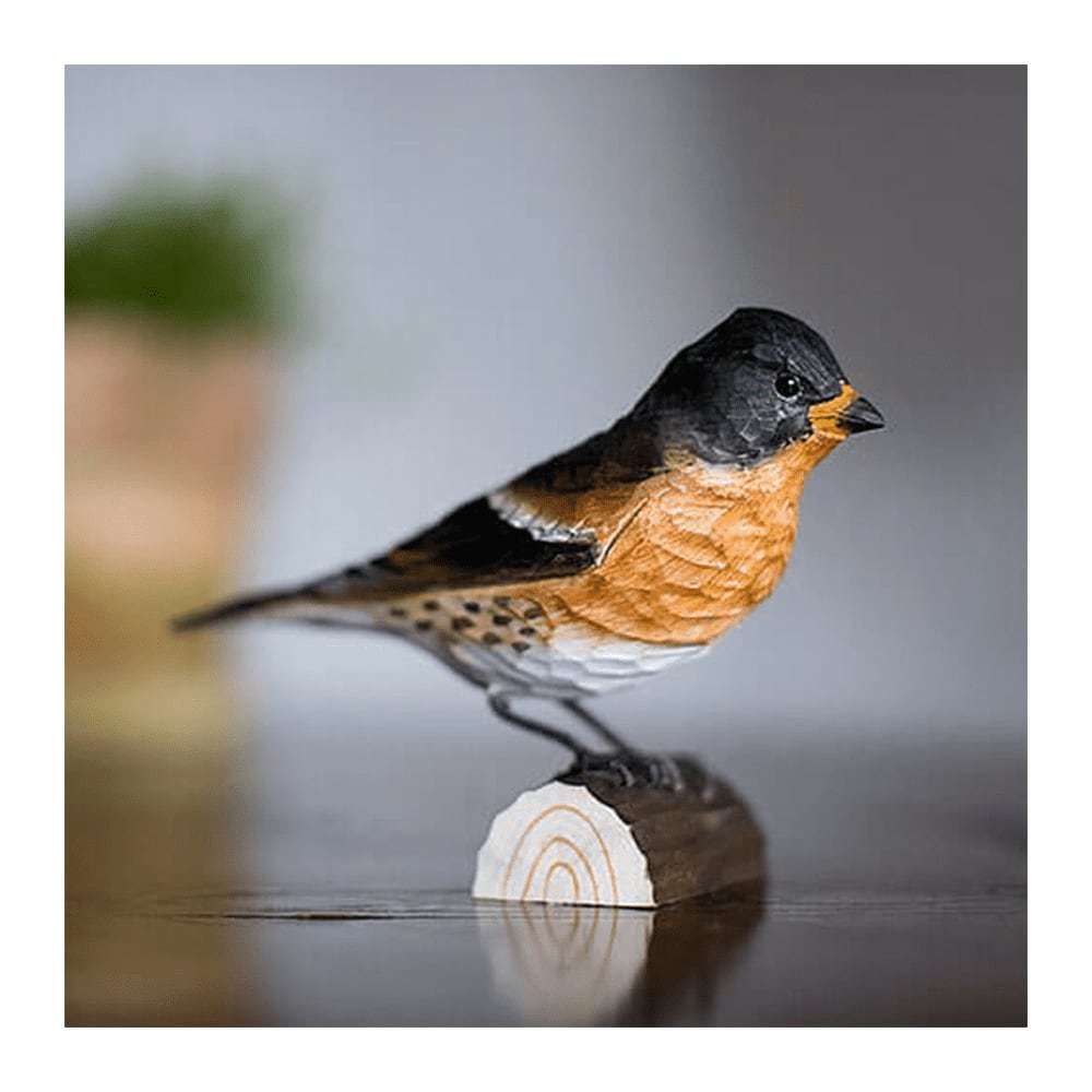 Wildlife Garden DecoBird - Houten Vogel Keep - Geluksvogels