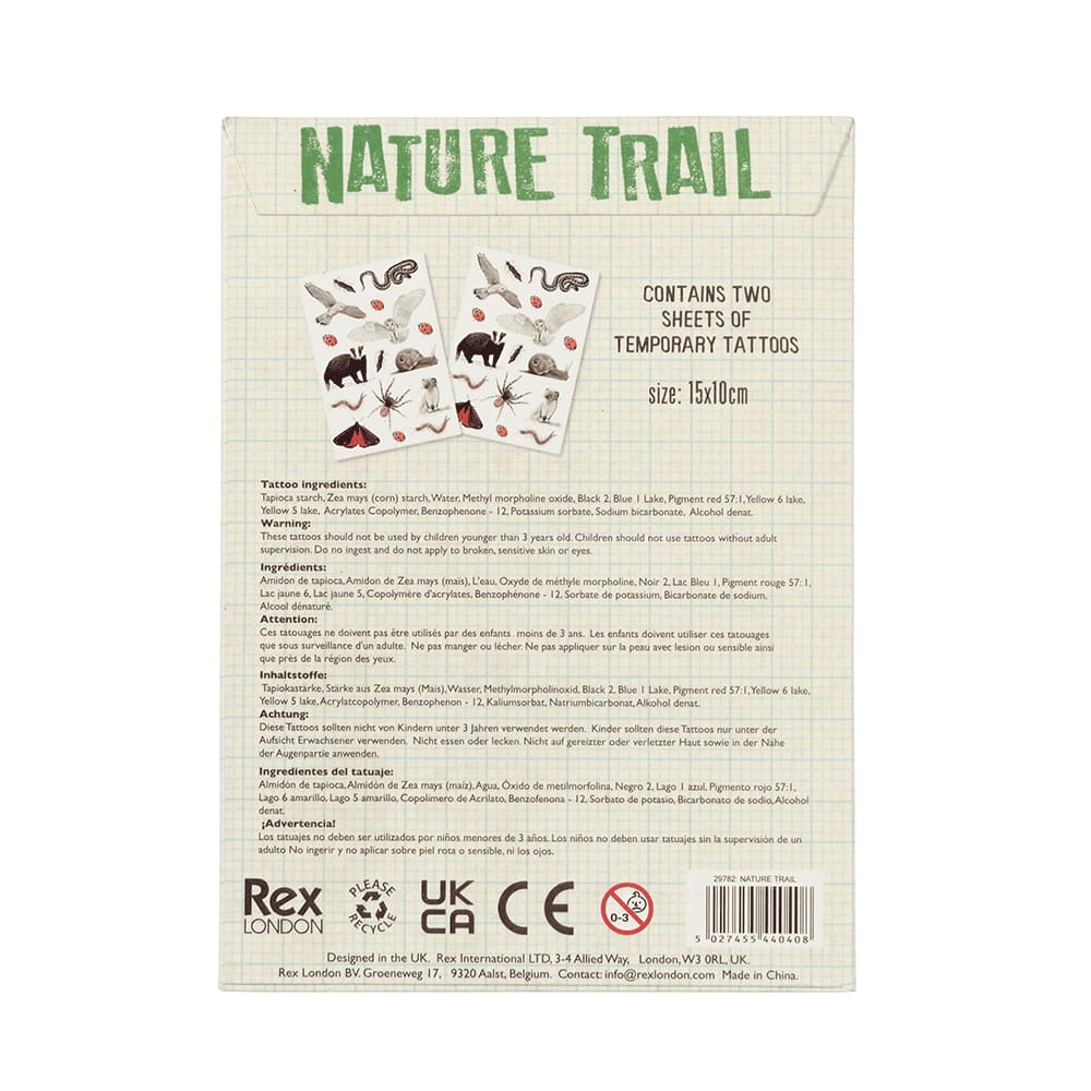 Rex London - Tattoos Dieren - Nature Trail - Geluksvogels