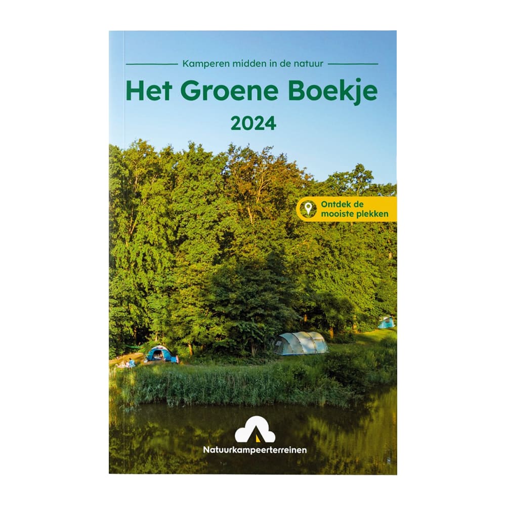 Het Groene Boekje 2024 Campinggids - Geluksvogels
