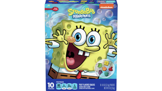 Betty Crocker™ Fruit Flavored Snacks Spongebob