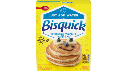Bisquick™ Simply Buttermilk with Whole Grain Pancake & Waffle Mix ...