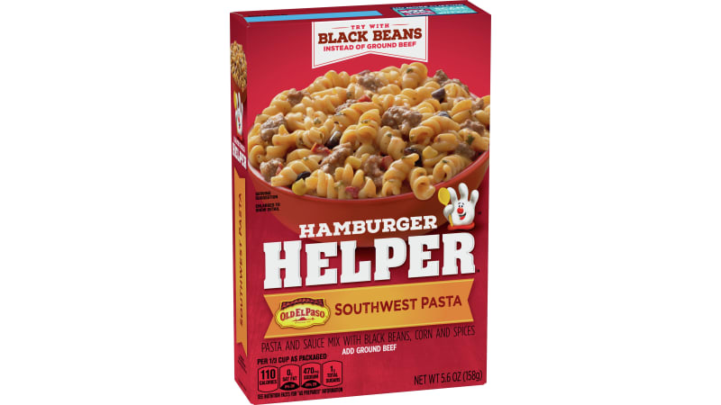 Hamburger Helper, Southwest Pasta, 5.6 oz box - BettyCrocker.com