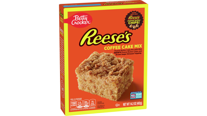 Betty Crocker REESE'S Peanut Butter Coffee Cake Mix, 14.2 oz ...