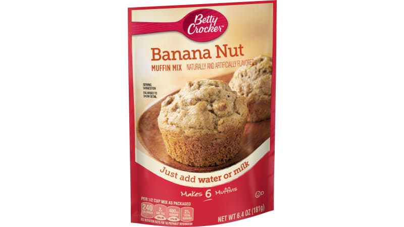 Betty Crocker™ Banana Nut Pouch Muffin Mixes - BettyCrocker.com