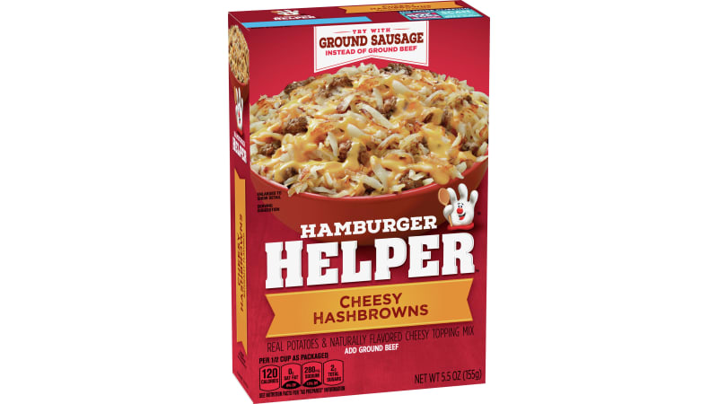 Hamburger Helper Cheesy Hash Brown Recipe | Deporecipe.co