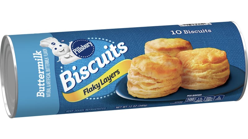 Pillsbury™ Flaky Layers Buttermilk Biscuits 10 ct - Pillsbury.com
