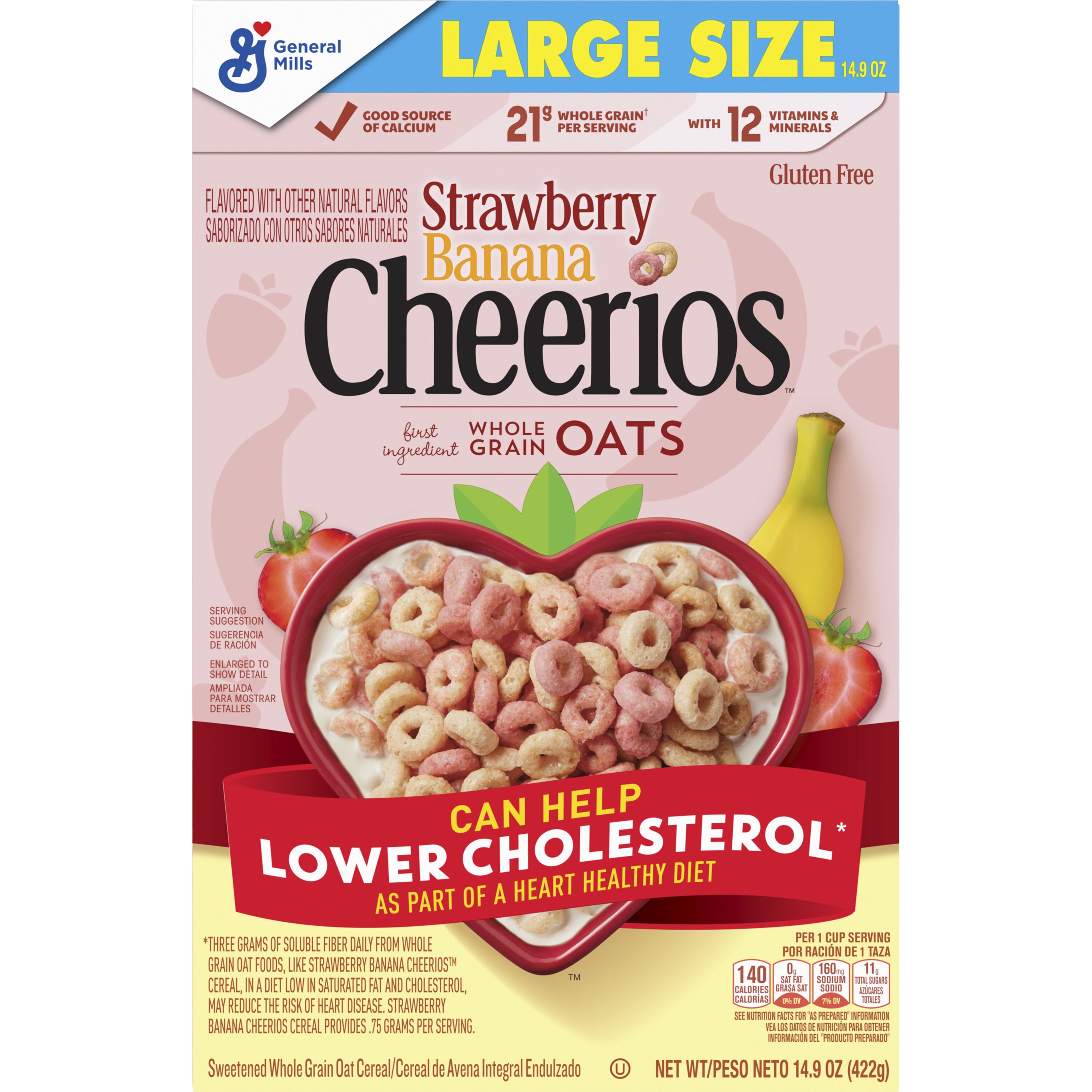 Multi Grain Cheerios Nutrition Label