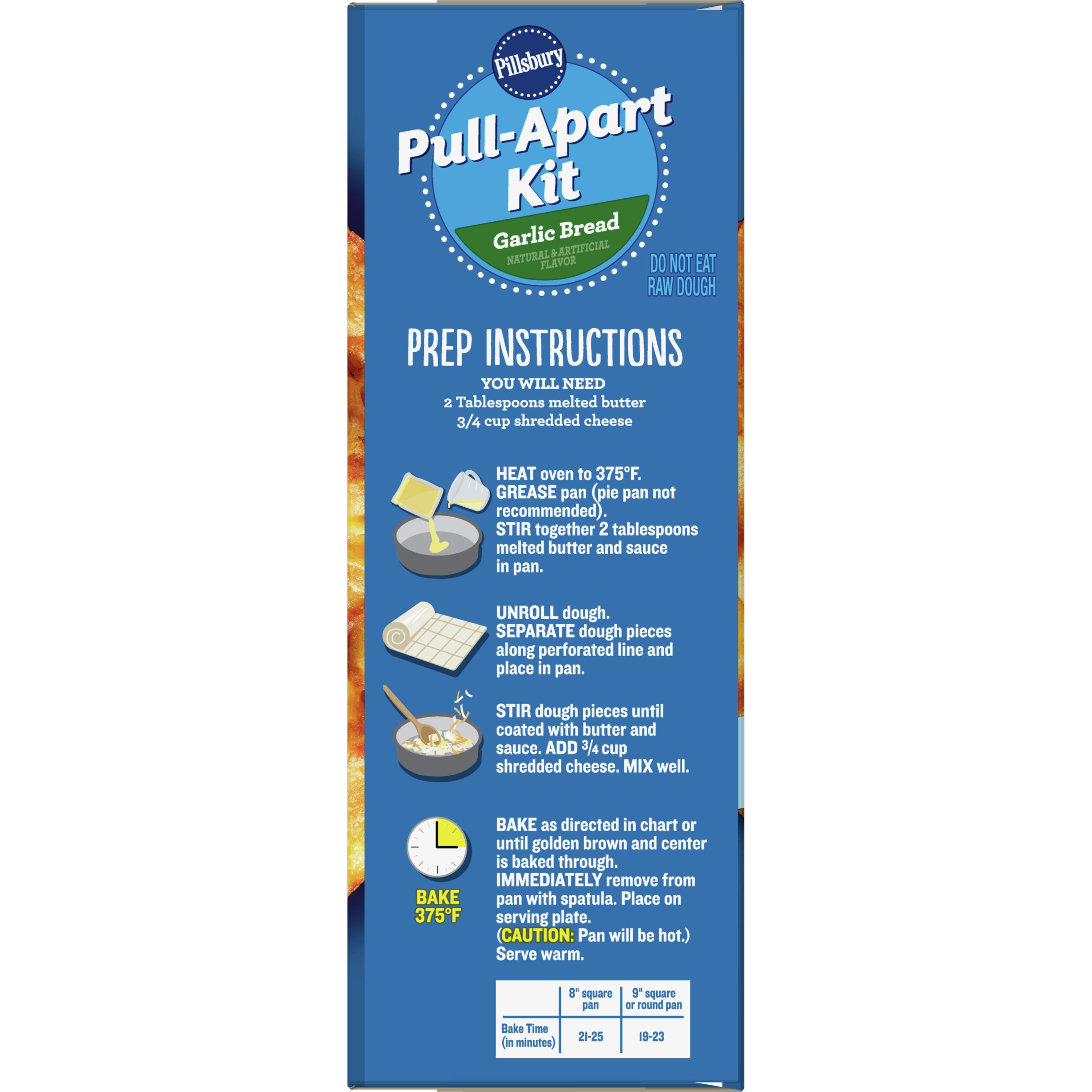 Pillsbury Pull Apart Garlic Bread Recipe Deporecipe Co
