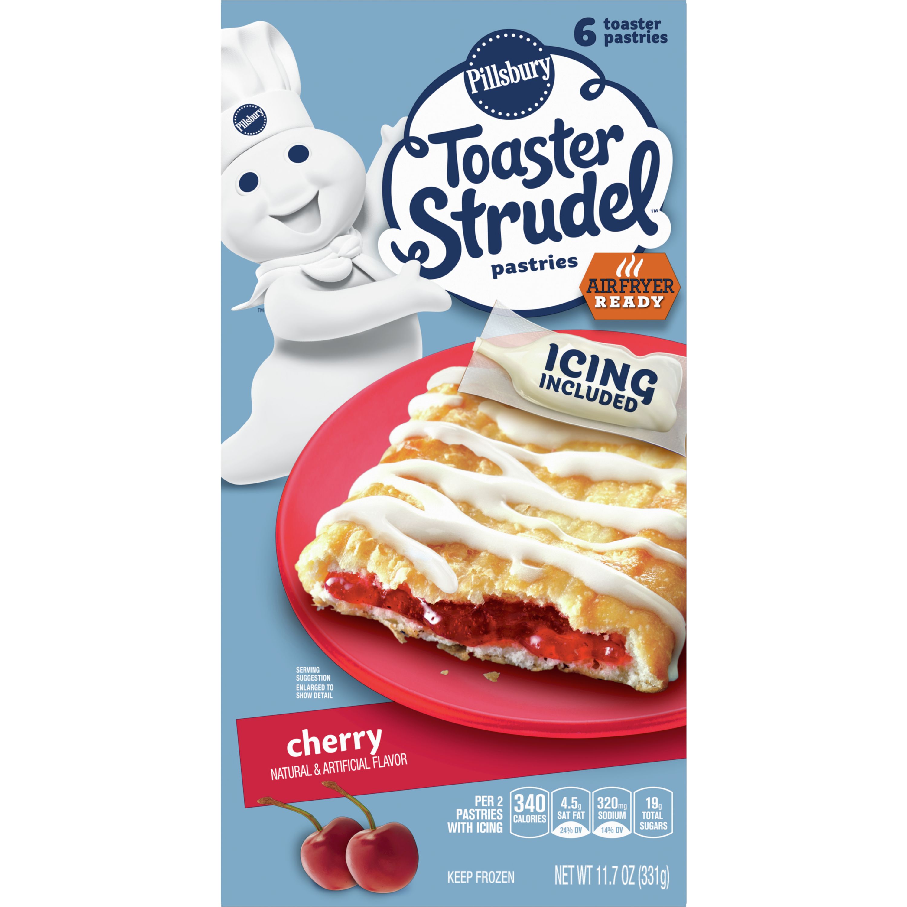 Pillsbury Toaster Strudel Cherry