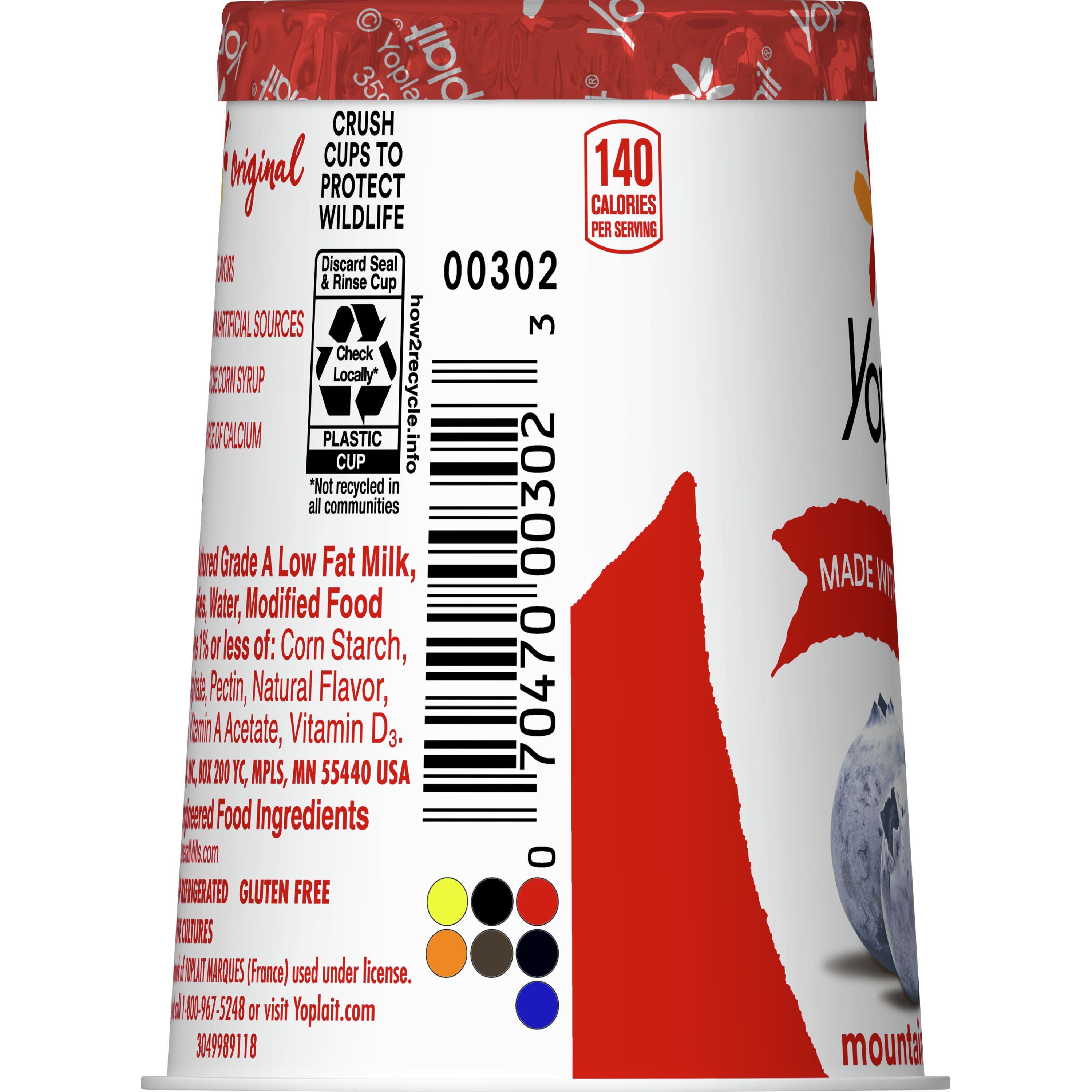 Yoplait Blueberry Yogurt