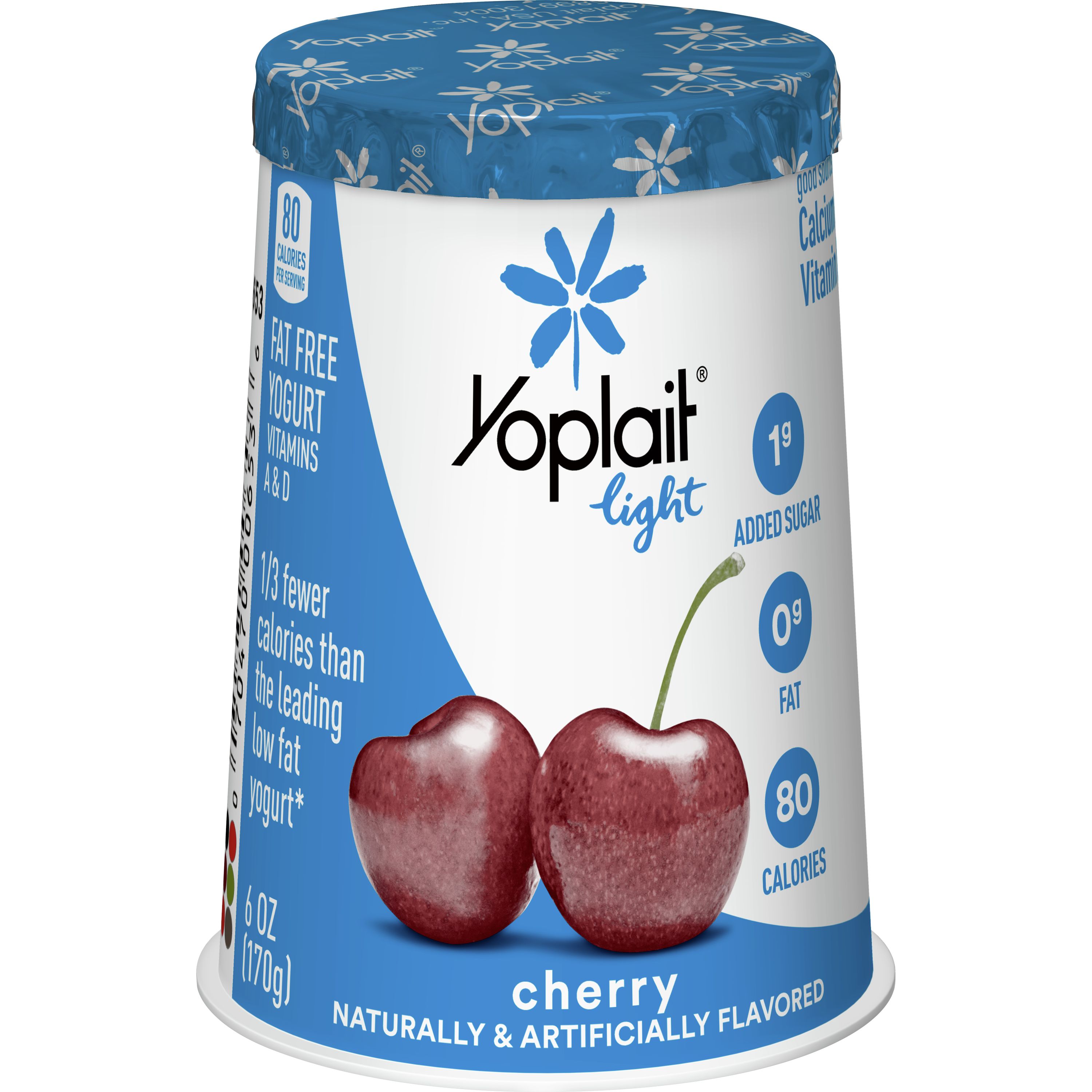 Yoplait Light Yogurt Nutrition Label