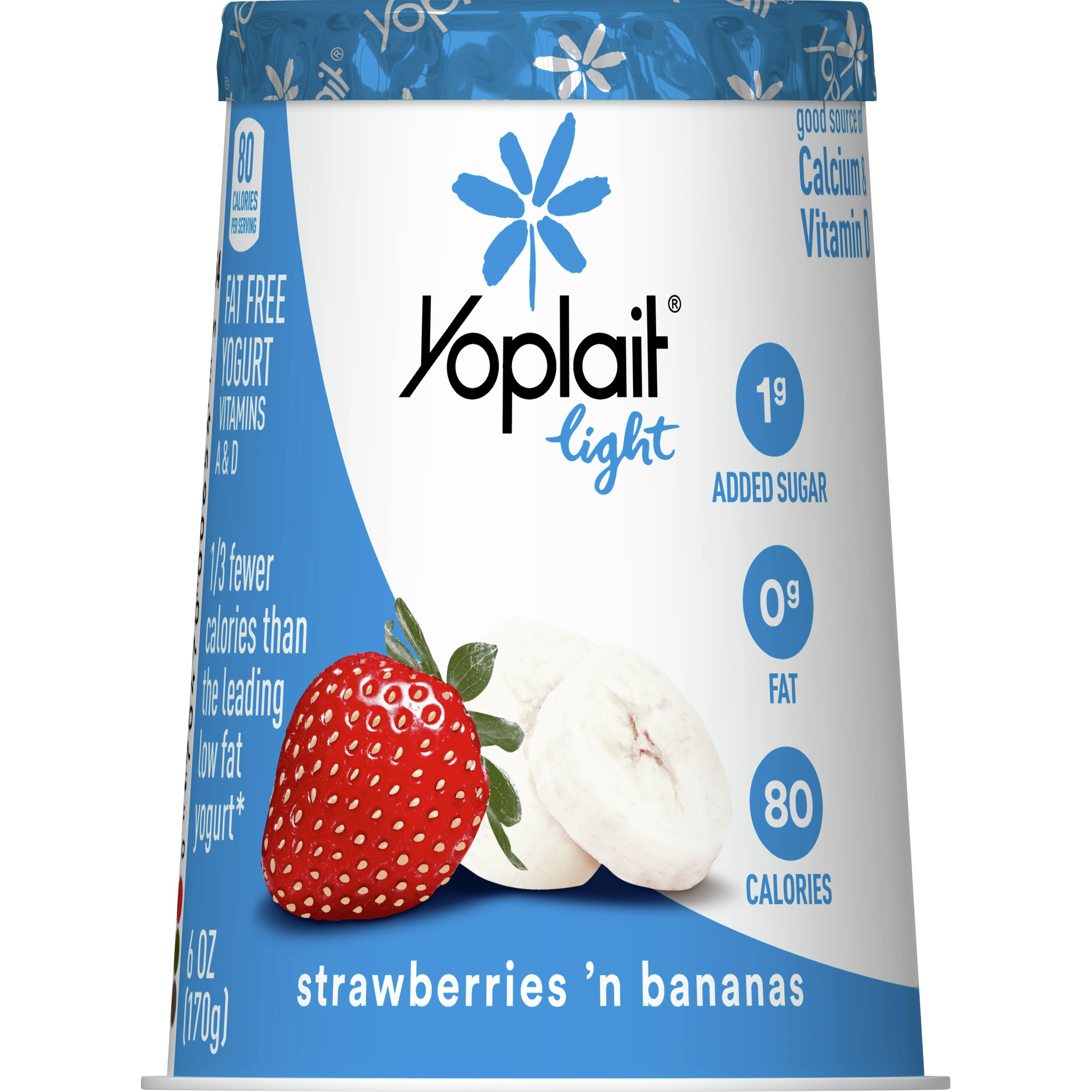 Yoplait Light Nutrition Label